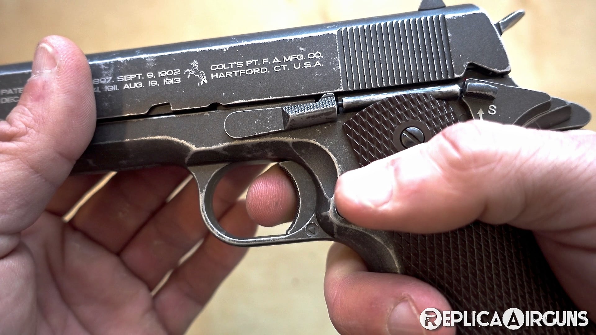 Video - Umarex Colt Combat Vet Limited Edition 1911 CO2 Blowback BB ...