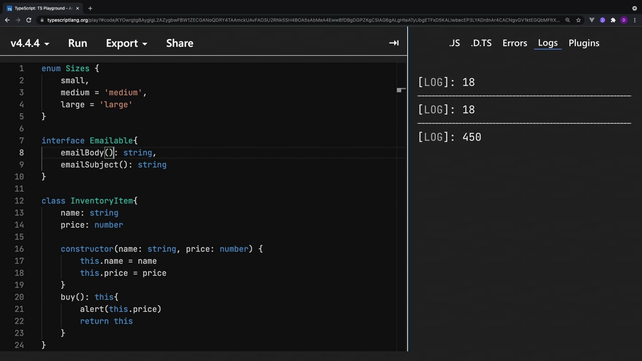 Implementing Interfaces on Classes in TypeScript - A Vue.js Lesson... Implementing Interfaces on Classes in TypeScript - A Vue.js Lesson...