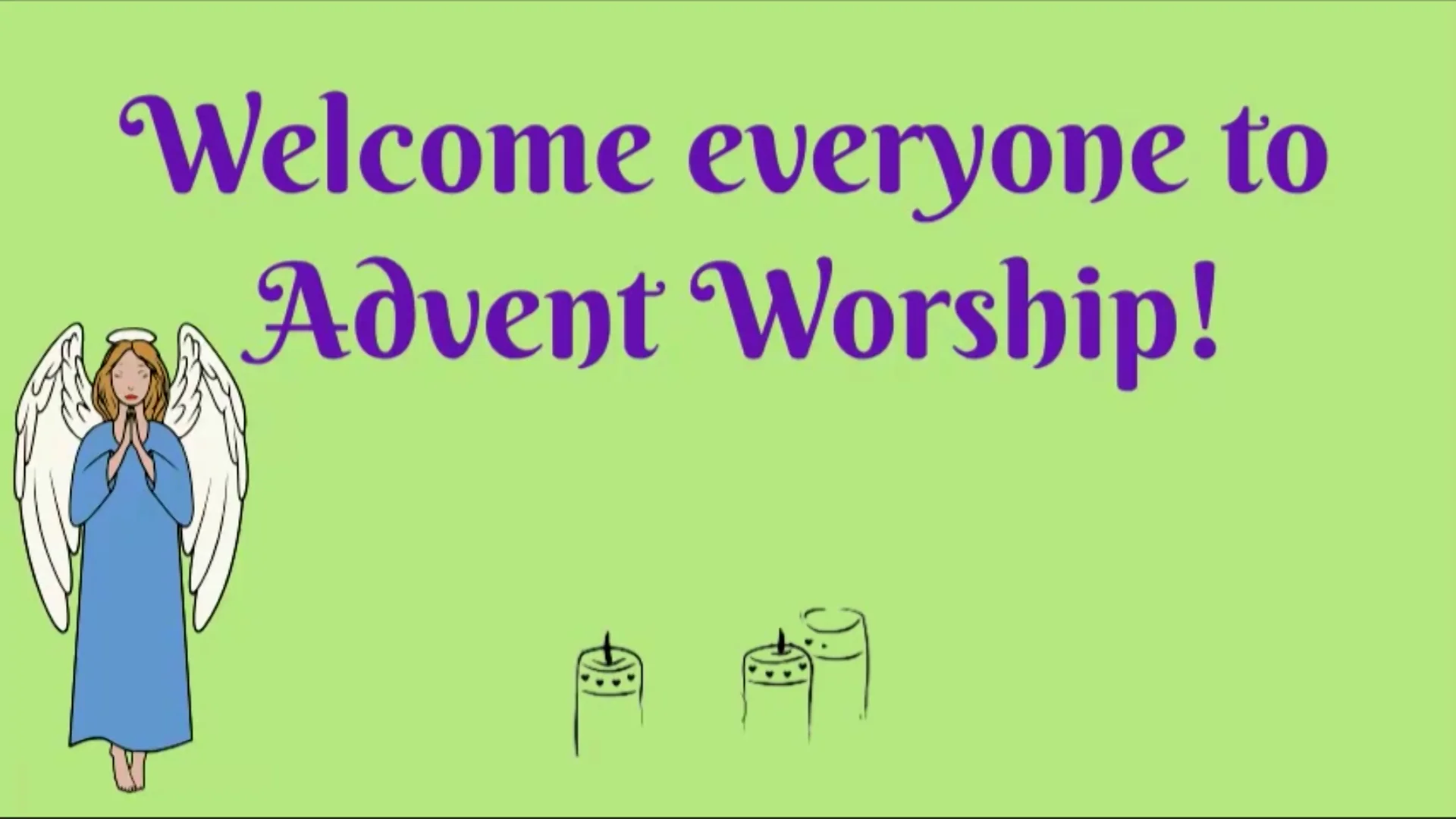 2021_12_05 (Year C - Advent 2) Advent 2 Welcome Maria Williams_1