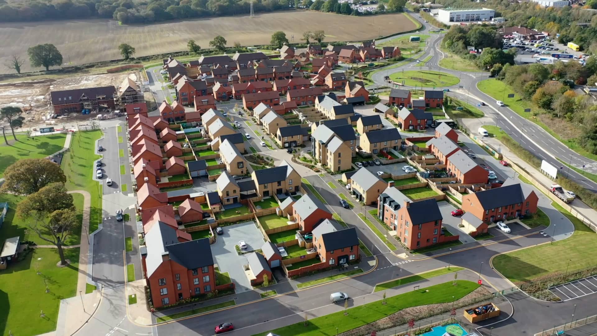 Thakeham Pease Pottage Drone Footage on Vimeo