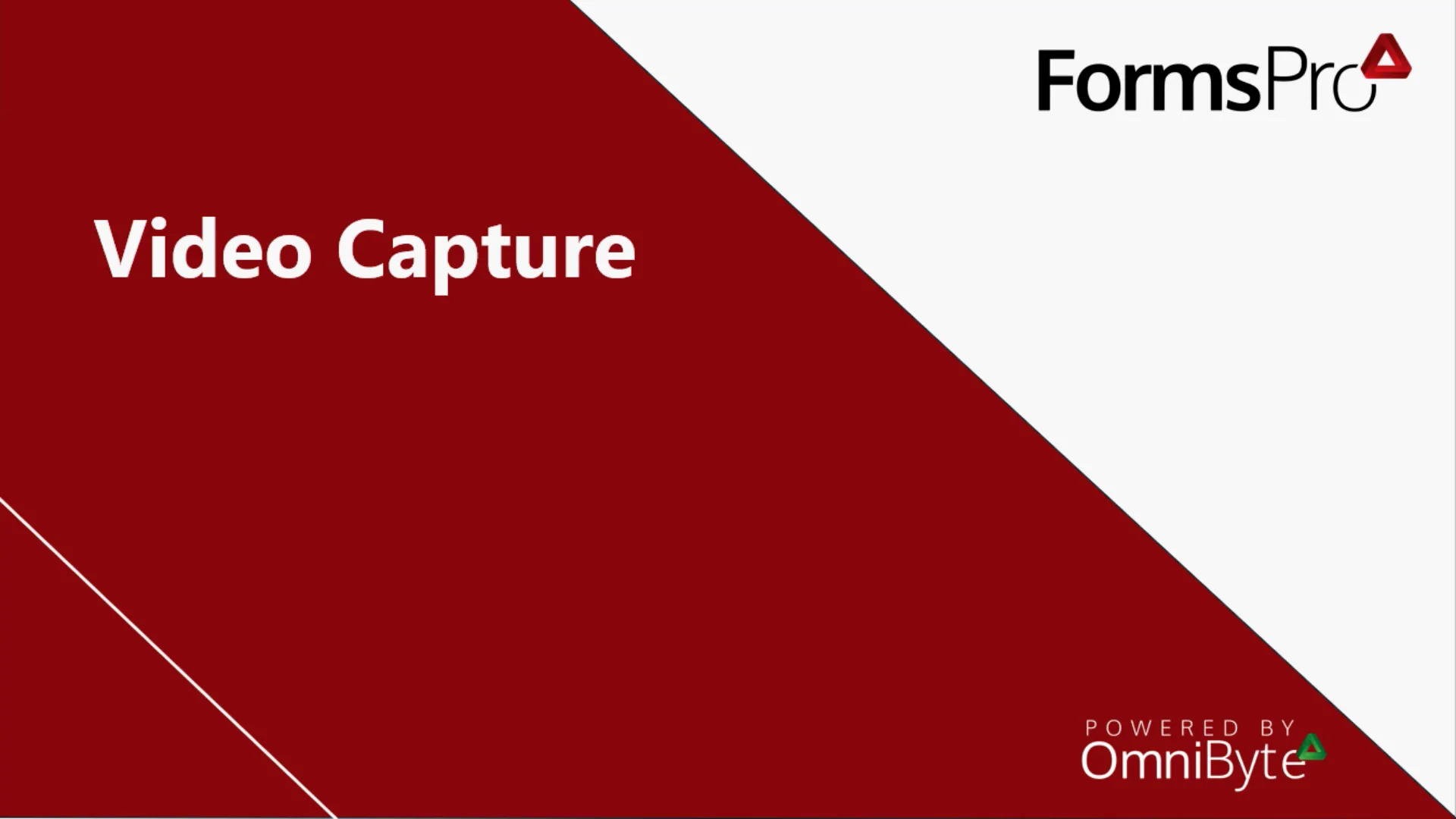 FormsPro - Easily Record Videos on Vimeo