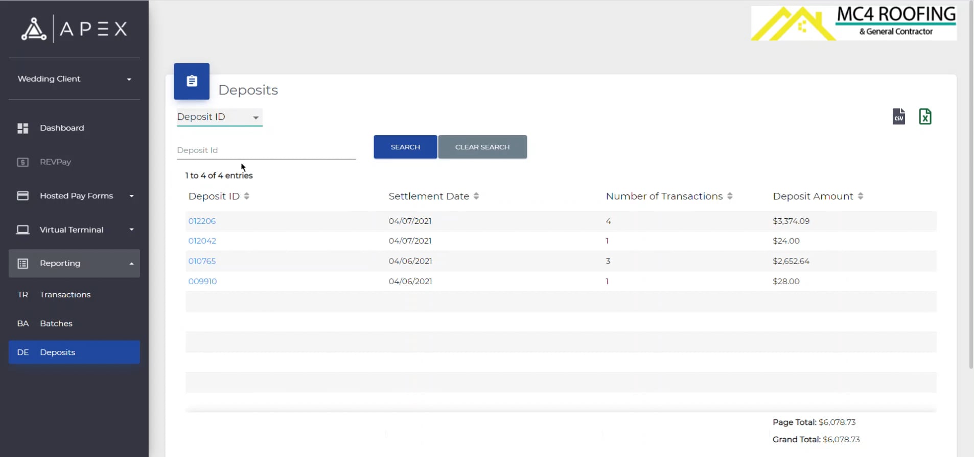 AFS APEX Gateway Reporting Deposits on Vimeo