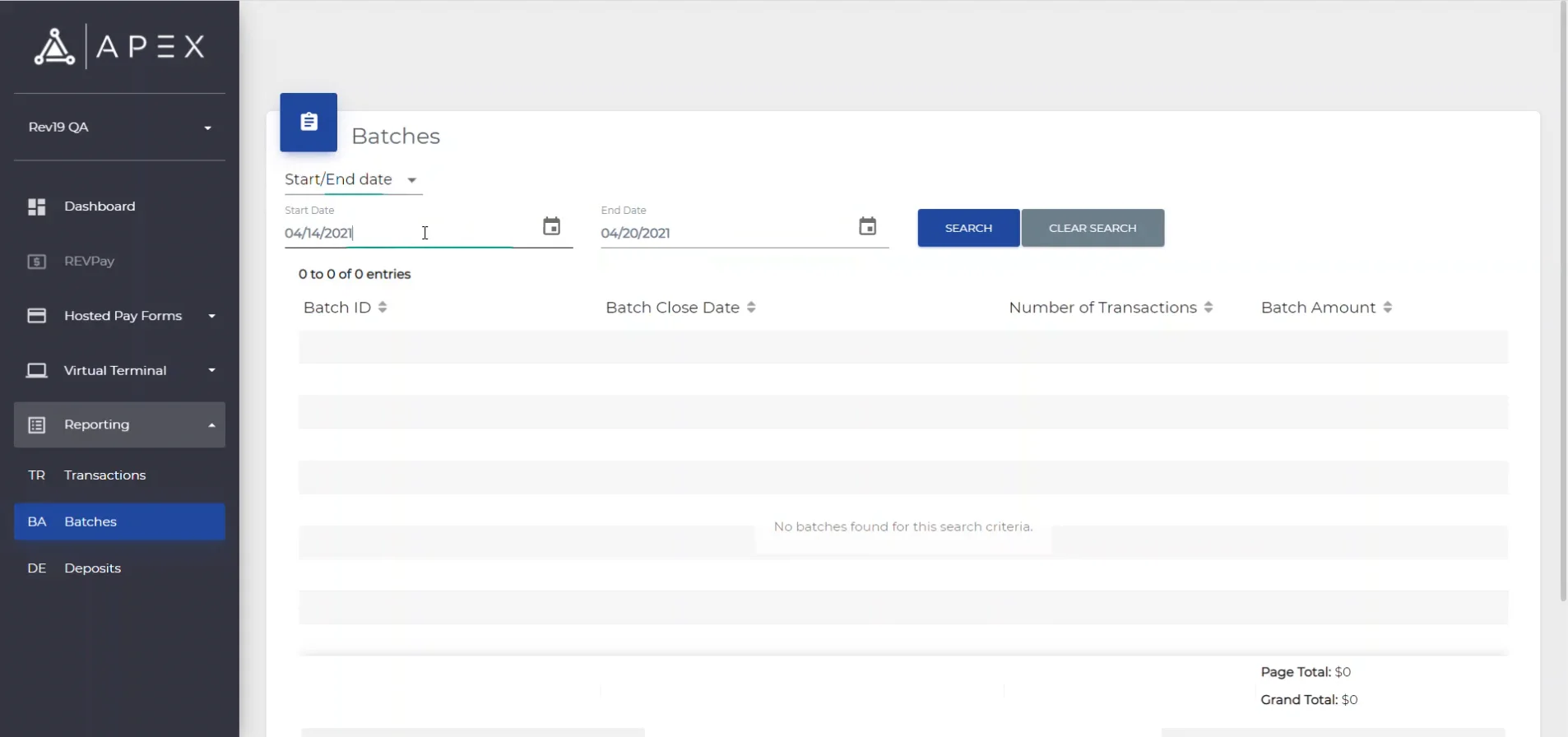 AFS APEX Gateway Reporting Batches on Vimeo