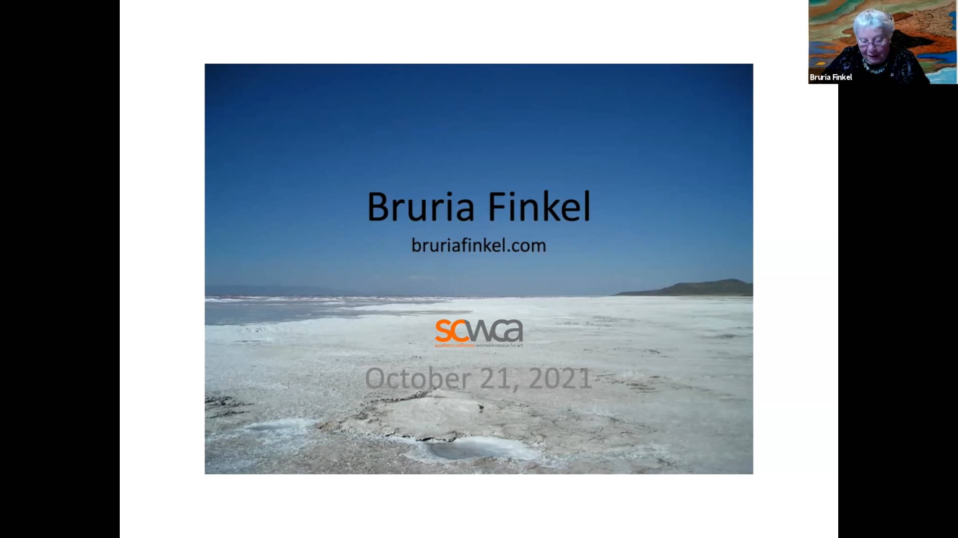 Bruria Finkel, Artist on Vimeo