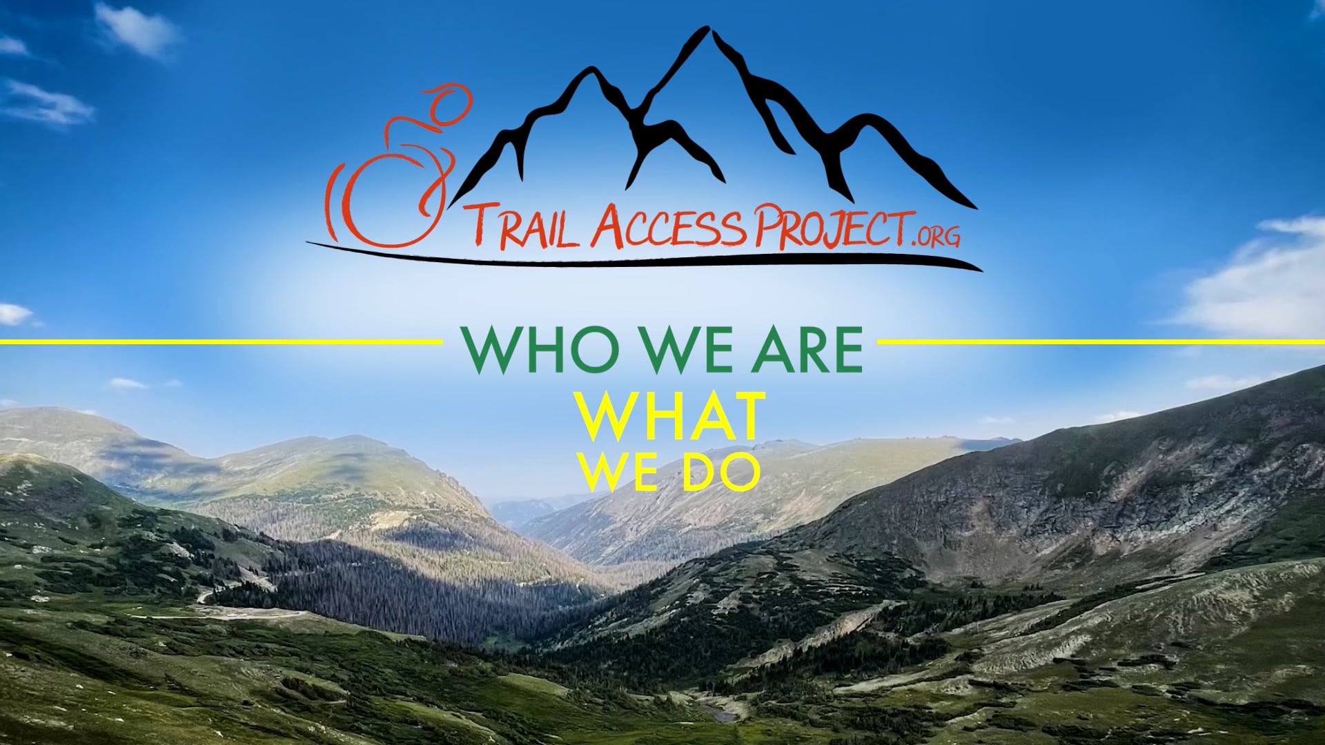 Trail Access Project on Vimeo