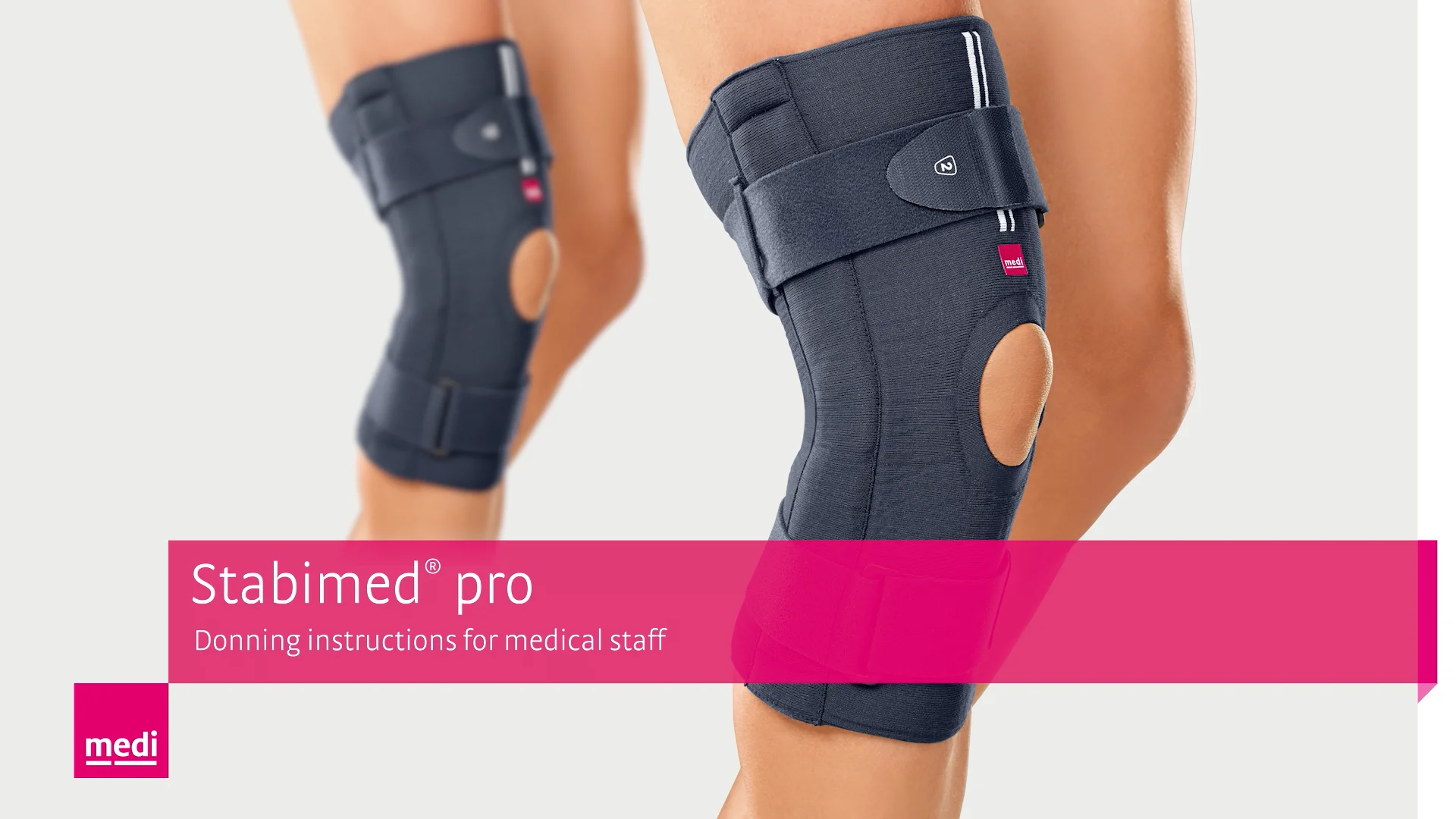 Stabimed® pro knee orthosis – Instructions for healthcare professionals