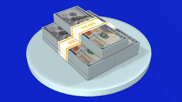Money Stack Of Hundred - Free video on Pixabay