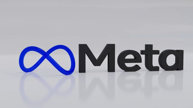 Meta Logo O Facebook Novo - Free video on Pixabay - Pixabay