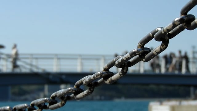 Chain Guard Rail - Free video on Pixabay