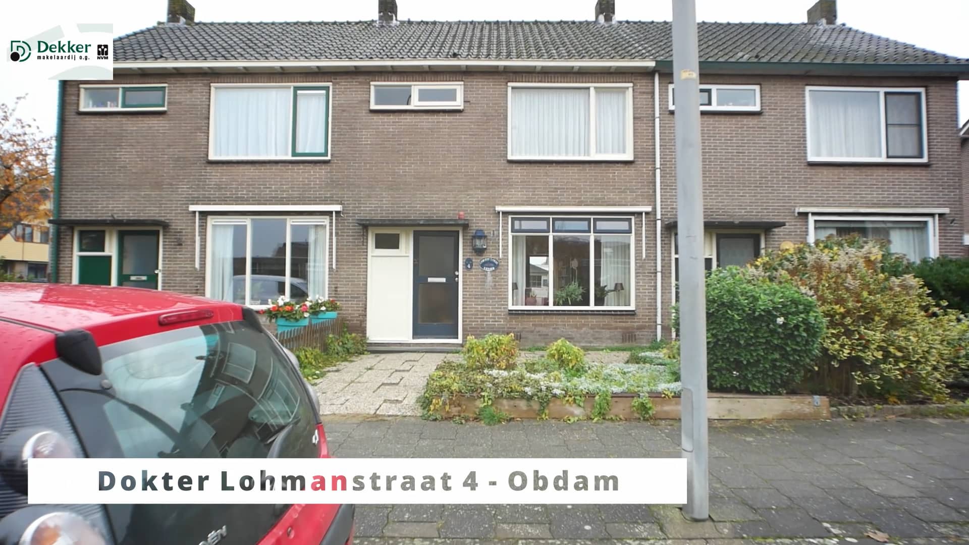 85946 - DEKKER-OBDAM - Dokter Lohmanstraat 4 - Obdam.mp4 on Vimeo
