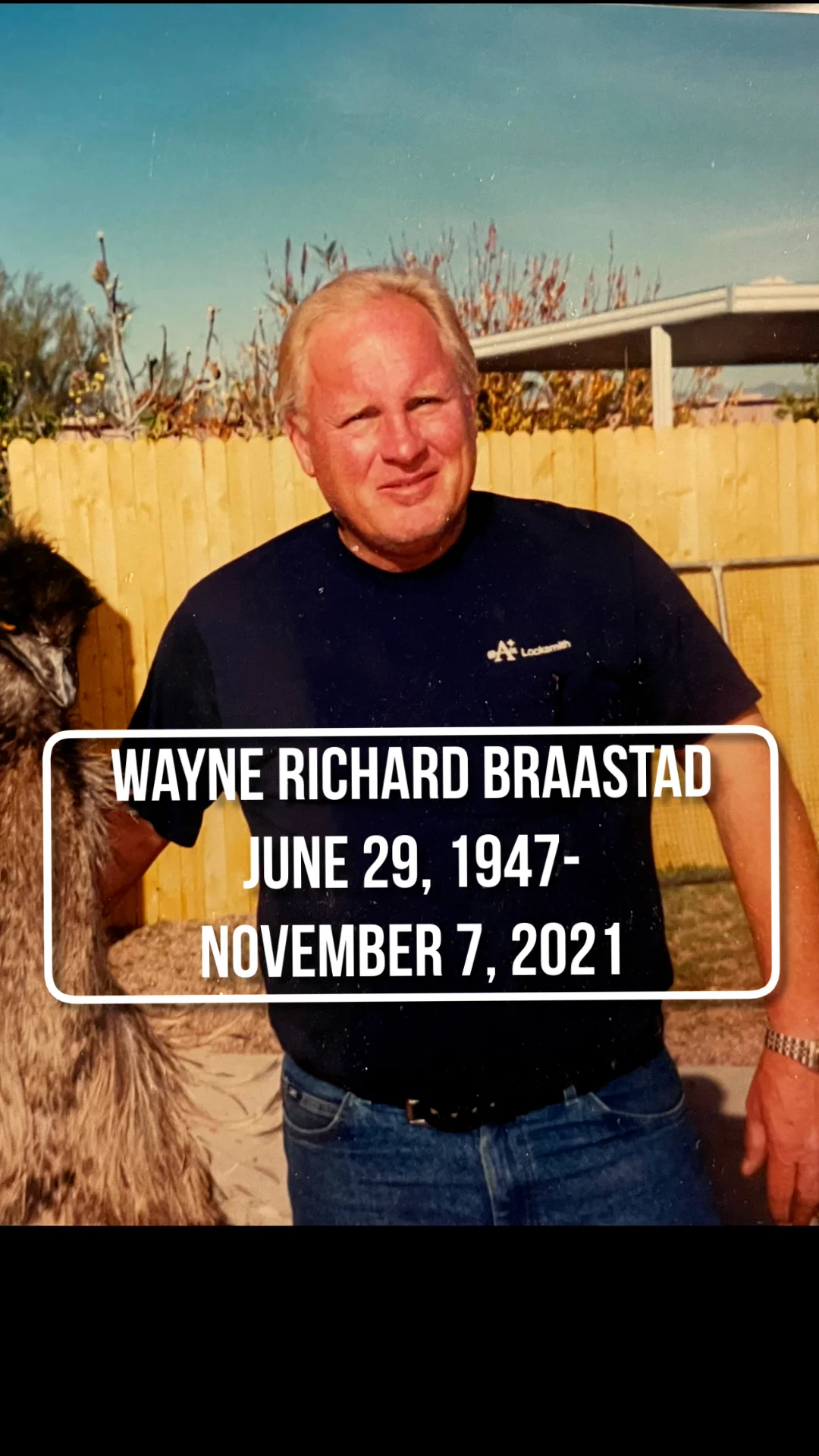 Tribute Wayne Richard Braastad on Vimeo