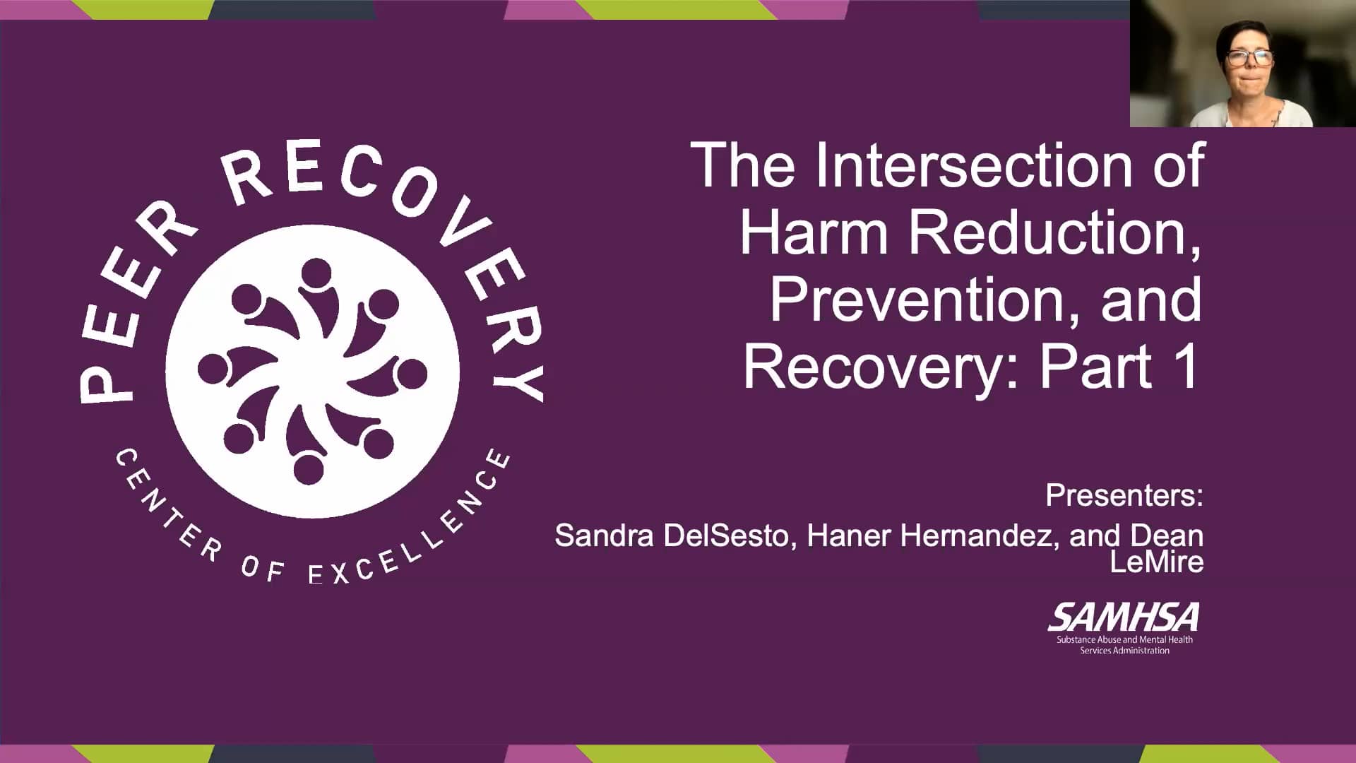 The Intersection of Harm Reduction, Prevention, and Recovery - Part 1 ...