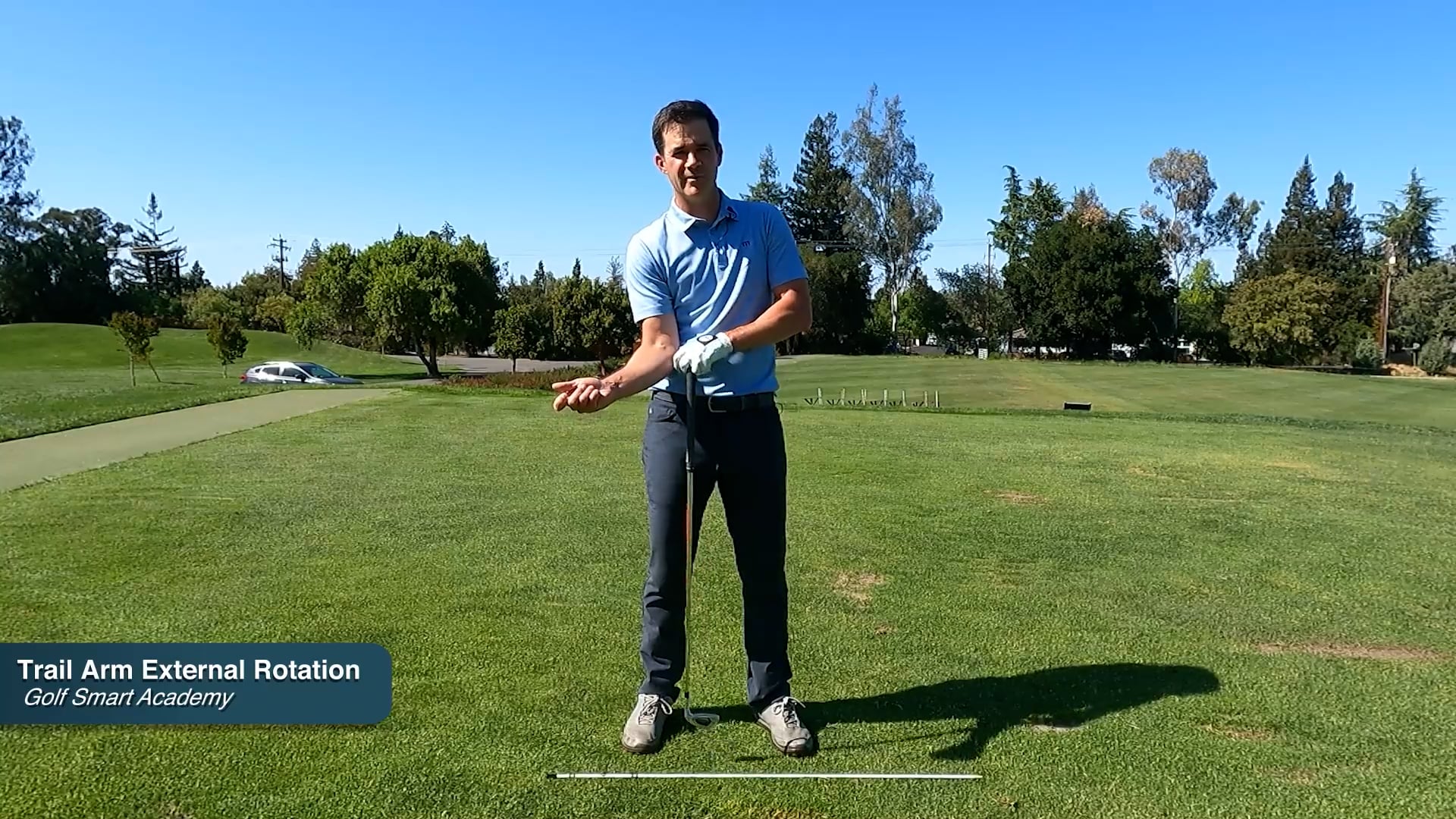 Trail Arm External Rotation At Impact