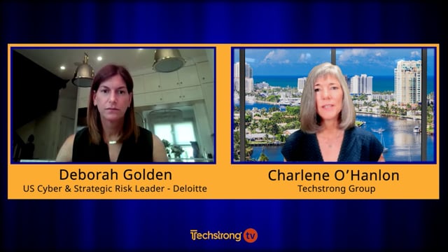 2021 Future of Cyber Survey - Deborah Golden, Deloitte - Techstrong TV