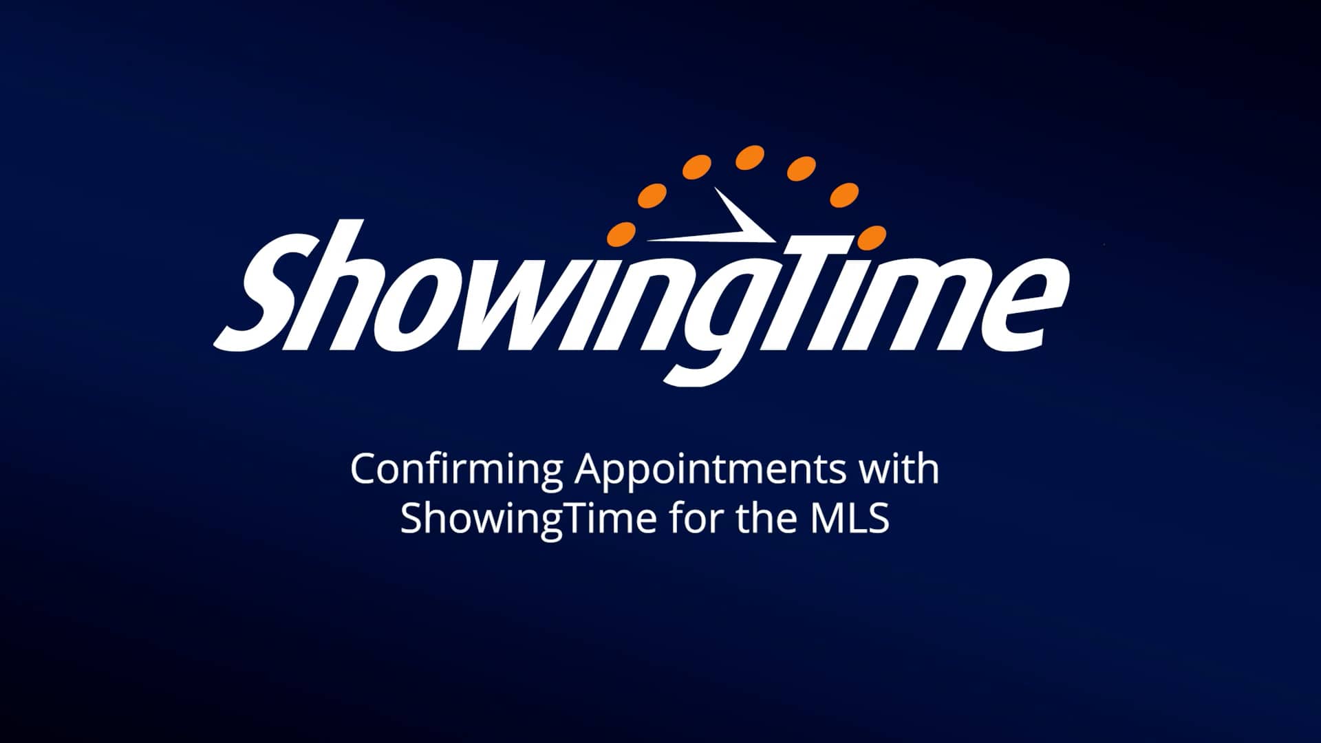 How to Confirm Appointments with ShowingTime for the MLS on Vimeo