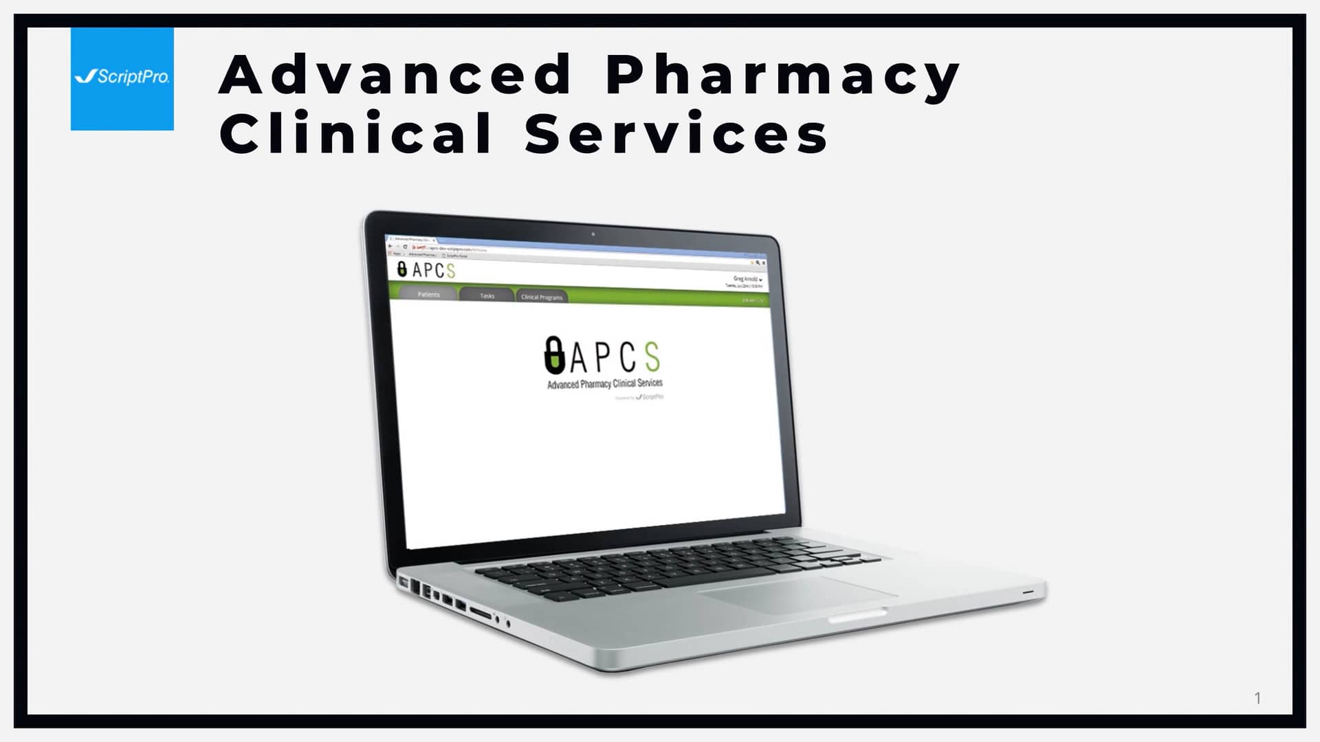Advanced Pharmacy Clinical Services (APCS) | ScriptPro on Vimeo
