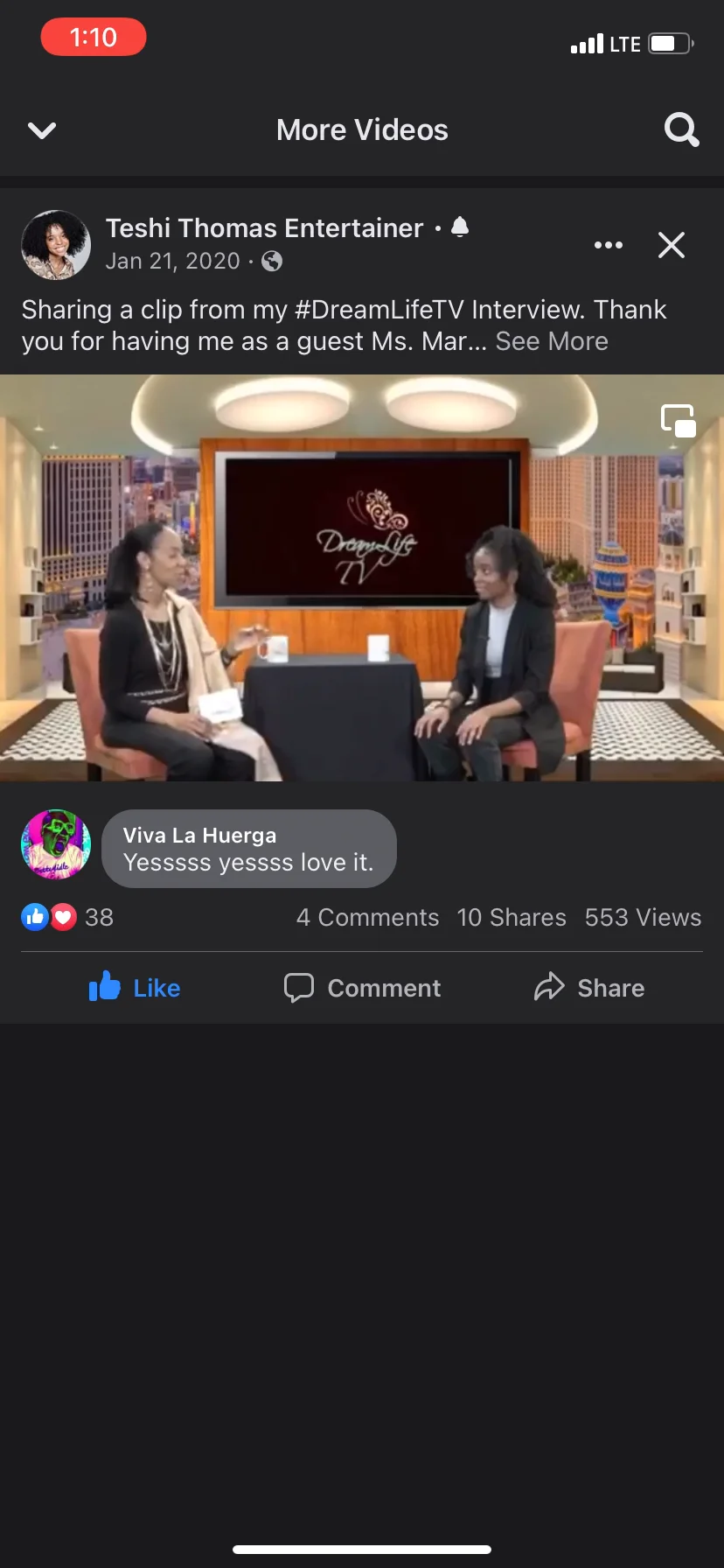 Teshi Thomas Interview on Vimeo