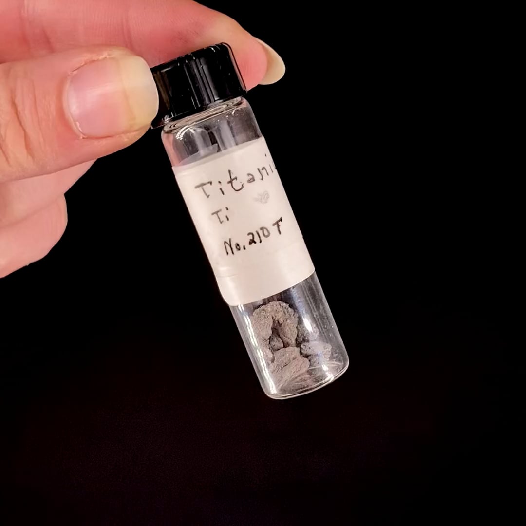 Native Titanium with Yarlongite (incredibly rare!) (ex Bill Wilson ...