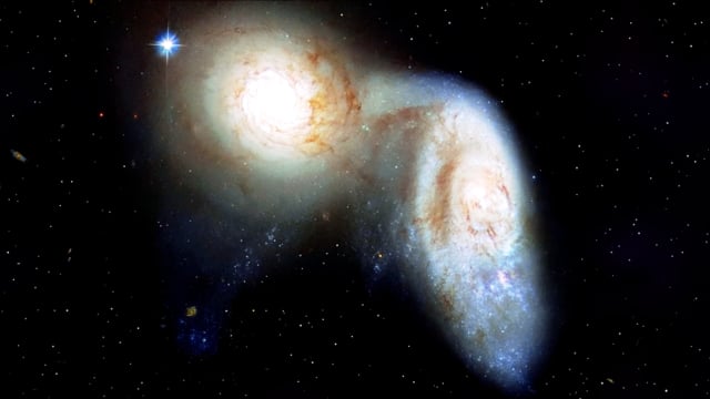Twin Galaxy Space - Free video on Pixabay