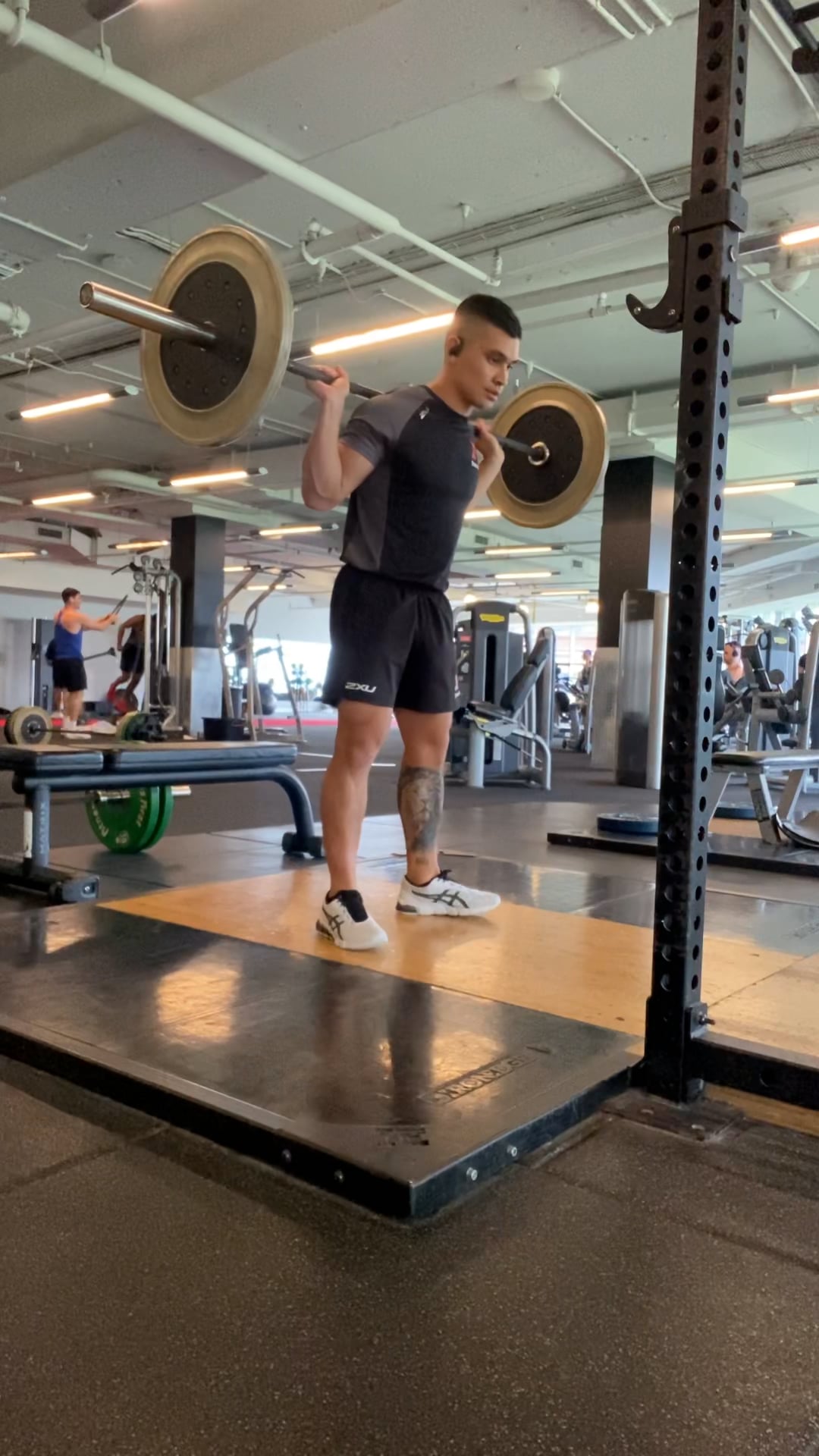 BB Pause Squats on Vimeo