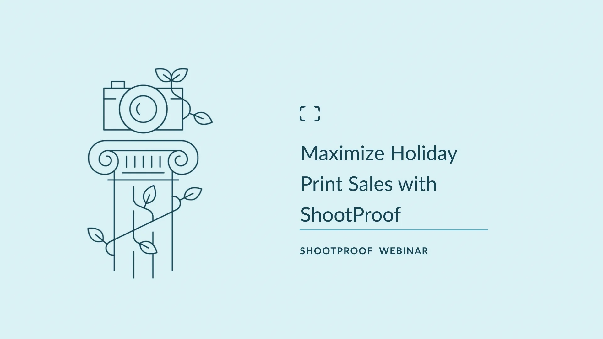 Webinar: Maximize Holiday Print Sales with ShootProof on Vimeo