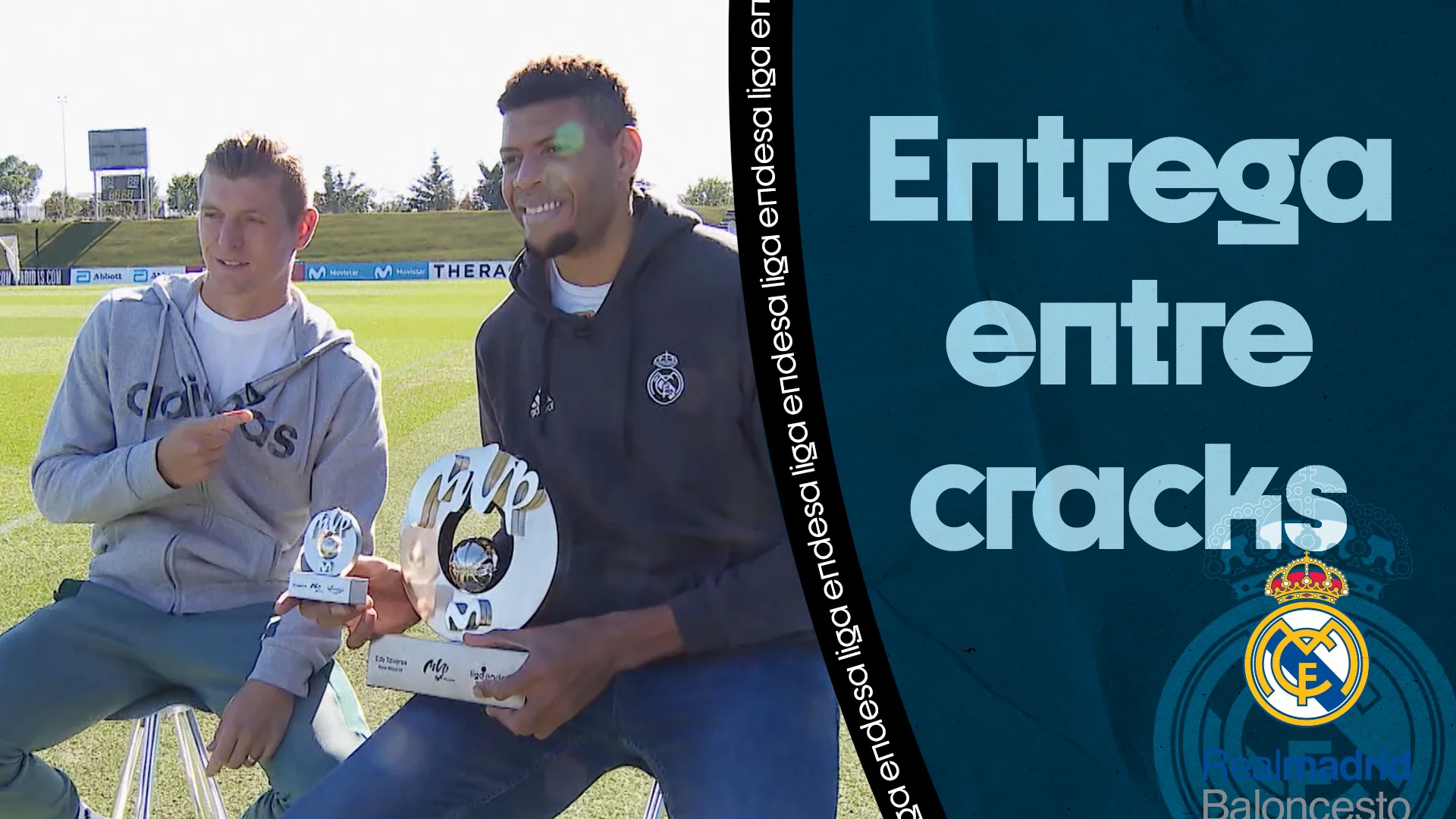 TONI KROOS entrega a EDY TAVARES el MVP Movistar de octubre on Vimeo