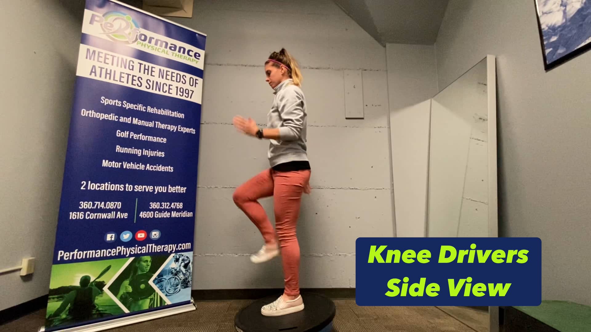 Knee Drivers on BOSU on Vimeo