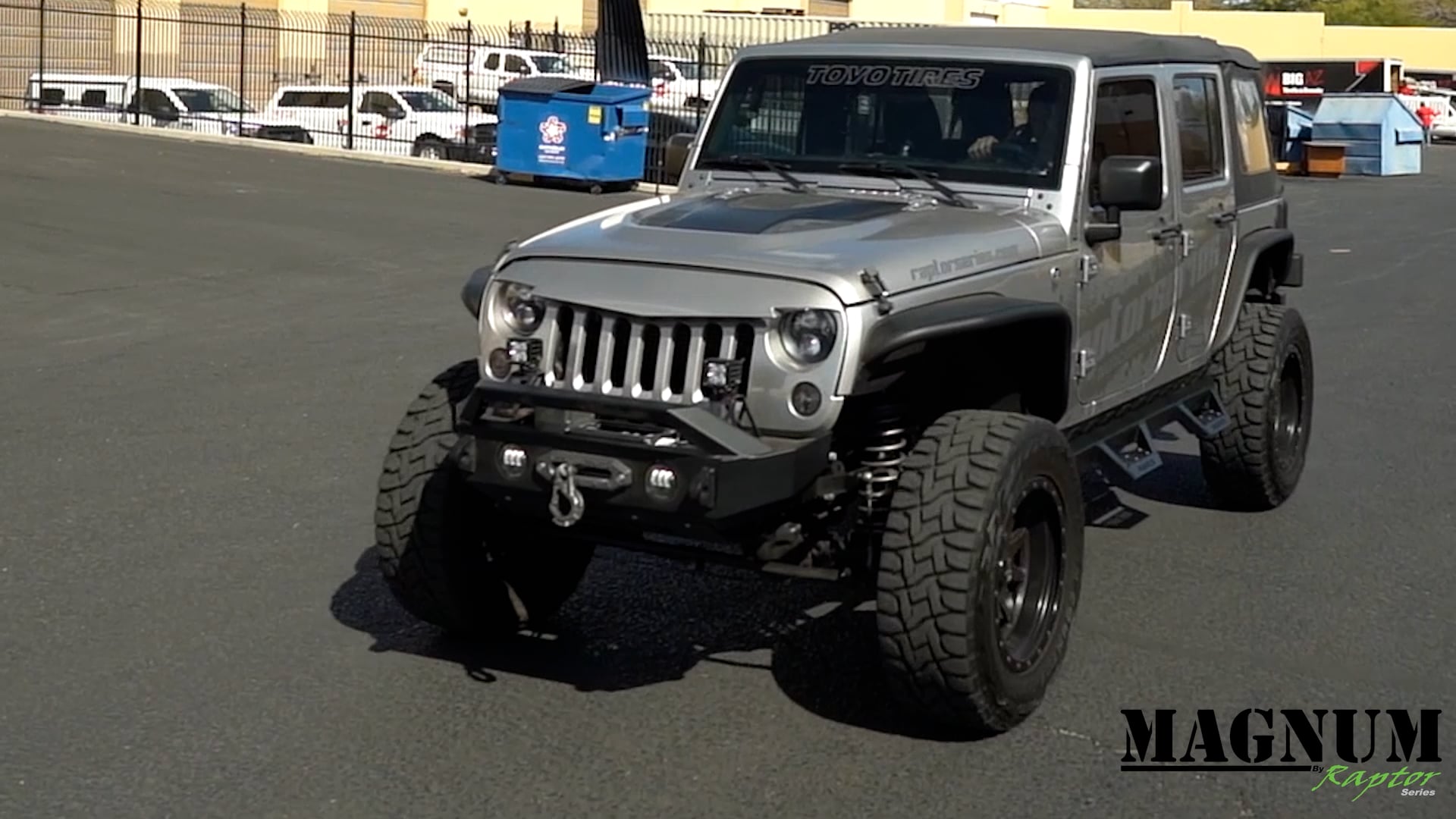 Raptor Series: Magnum RT Gen 2 Drop Steps and Step Light Kit on Vimeo