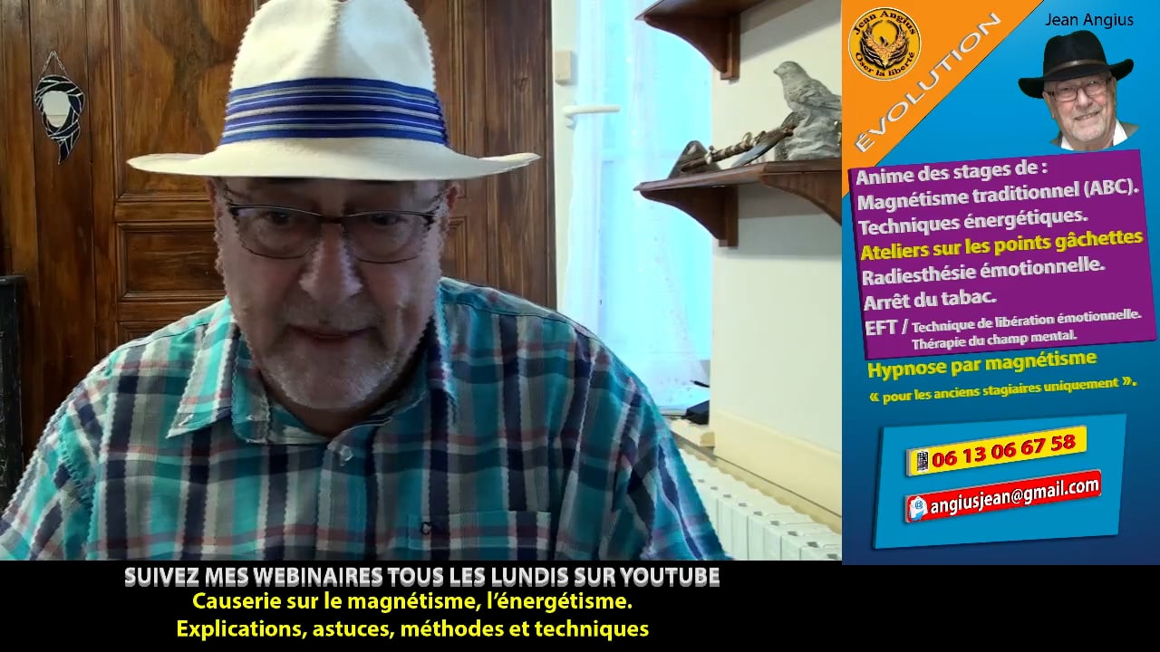 formation magnetiseurs stages magnetisme Jean Angius on Vimeo