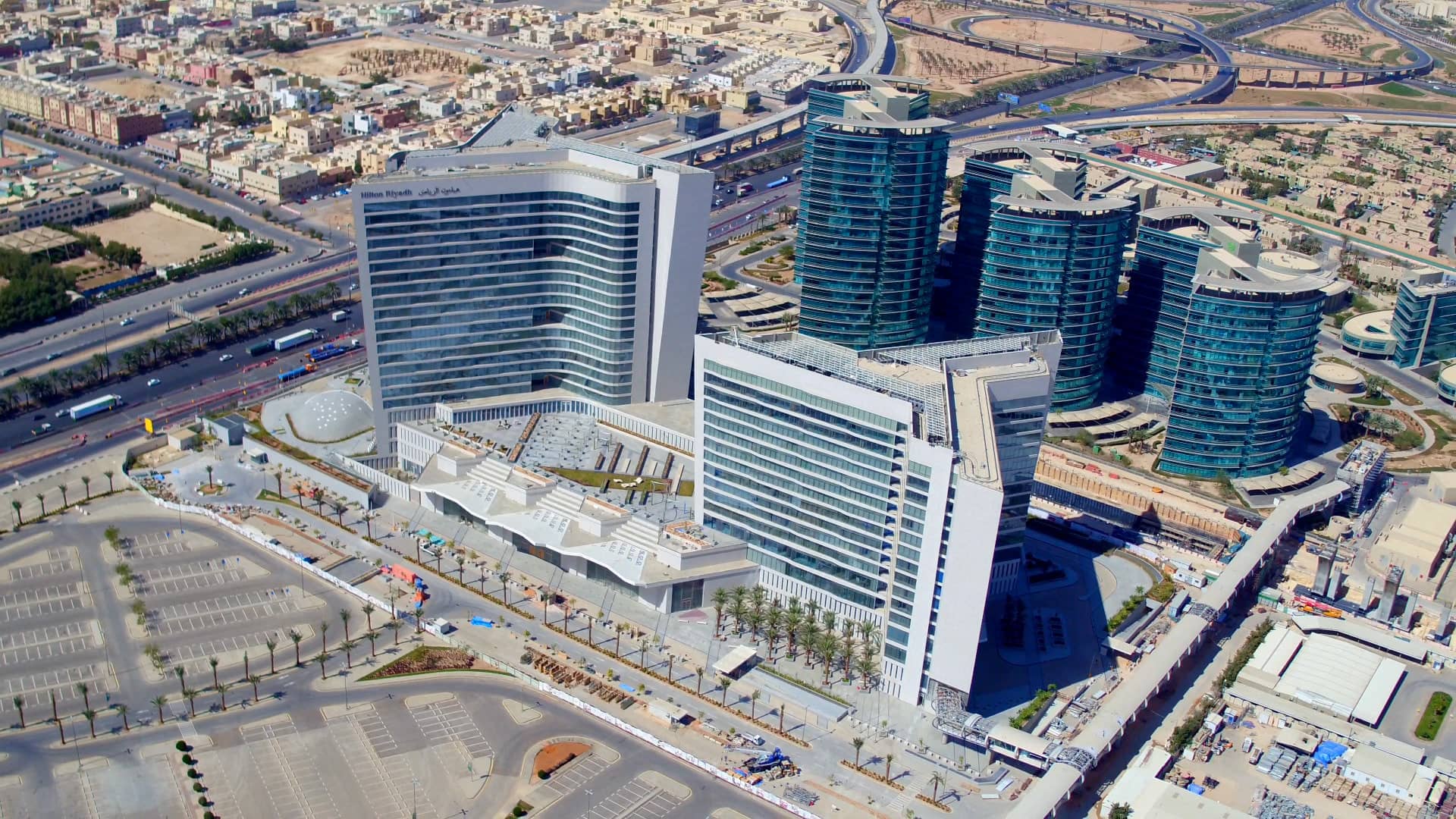 GOSI Office Park & Hilton Riyadh at Granadia on Vimeo
