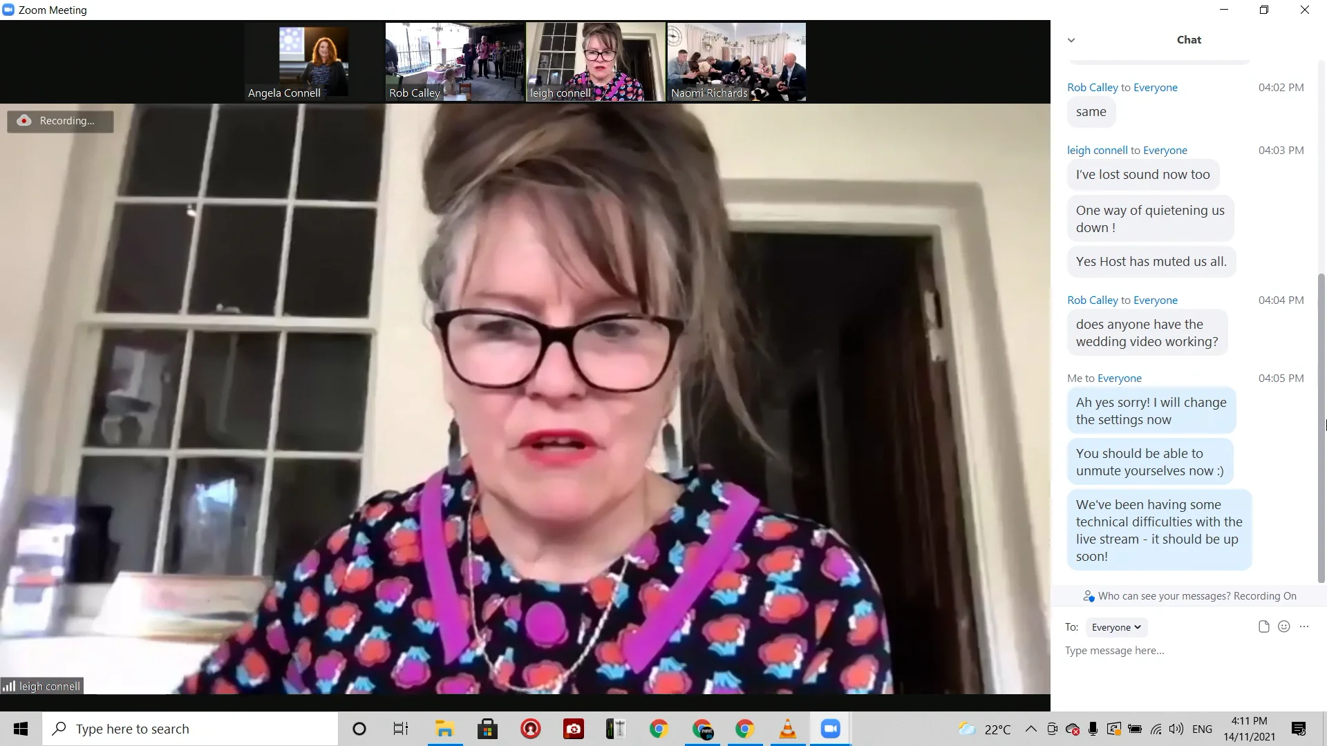 Angela & Dave wedding stream on Vimeo