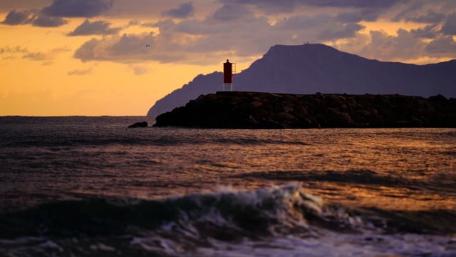 Sea Lighthouse Beach - Free video on Pixabay