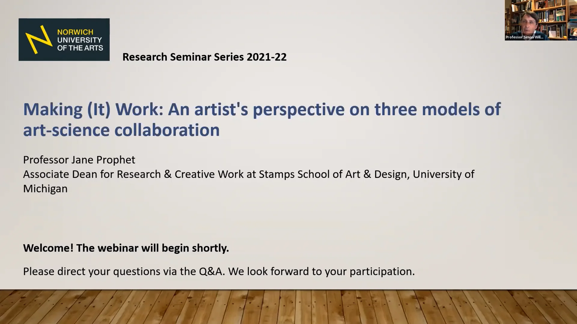 Making (It) Work: An artist's perspective on three models of art ...