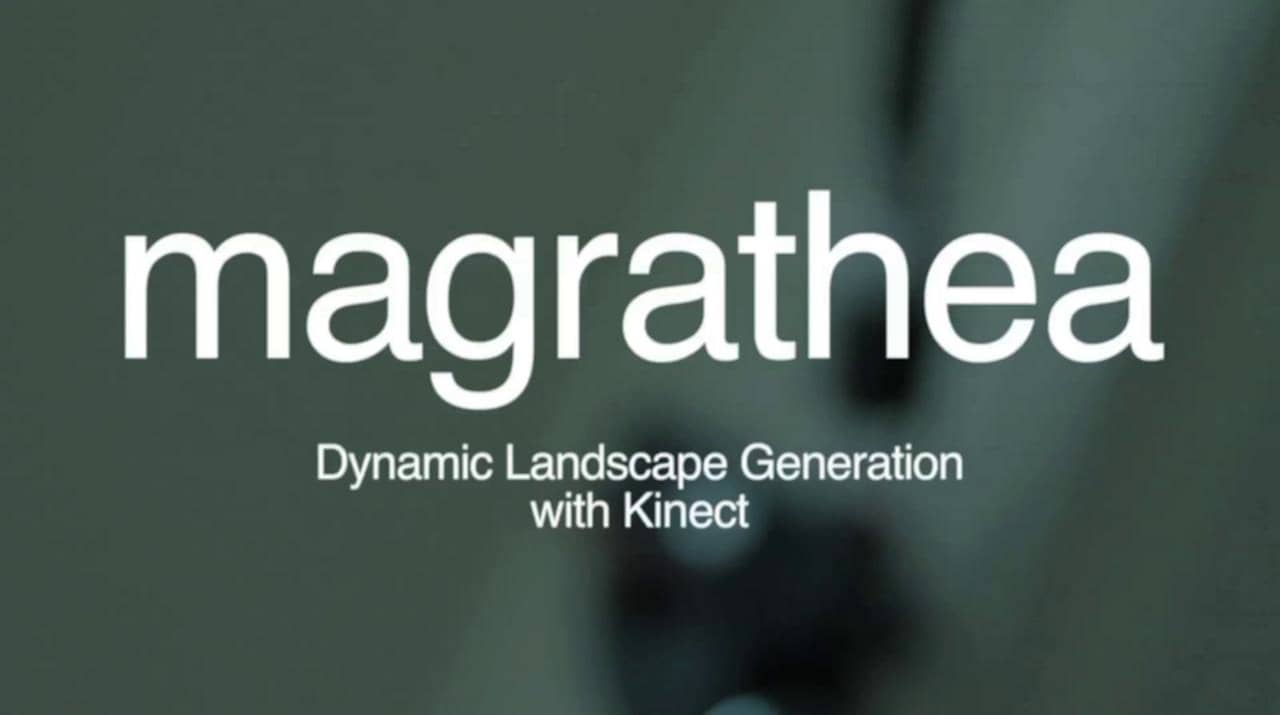 Magrathea - Dynamic Landscape Generation with Kinect on Vimeo