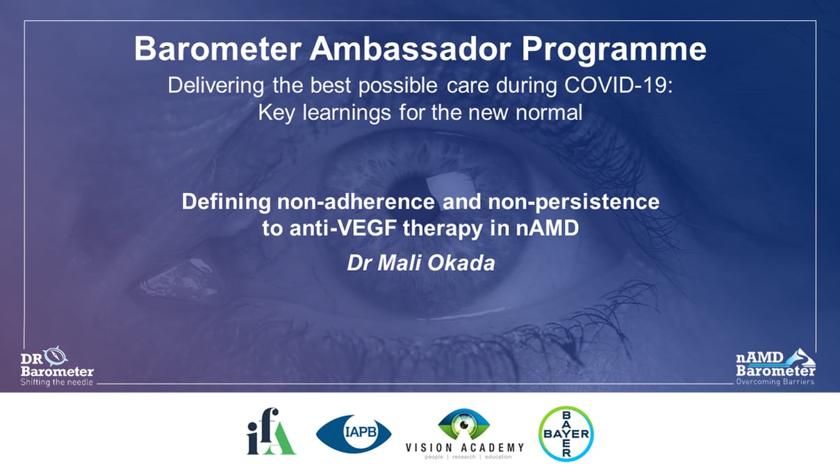 Ambassador Community Webinar 2: Defining non-adherence and non ...