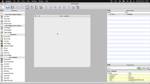 Créer Des Interfaces Avec Qt Designer 