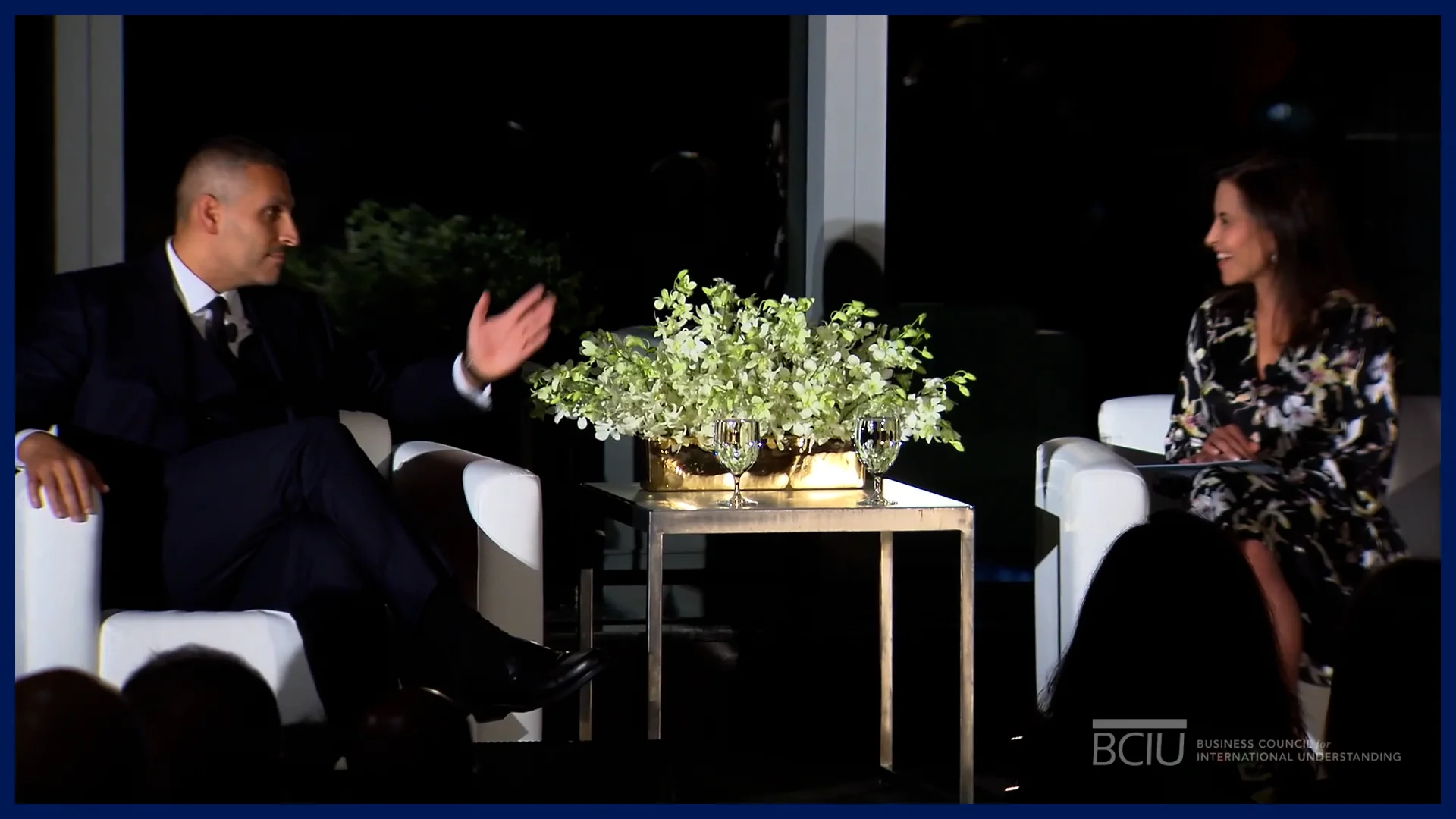 BCIU 2021 Gala Fireside Chat between H.E. Khaldoon Al Mubarak and Ms ...