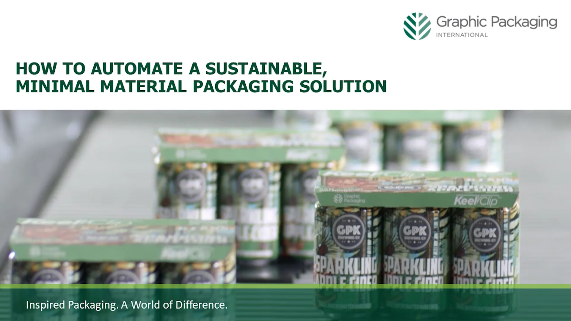 Graphic Packaging PMMI Innovation Stage Video
