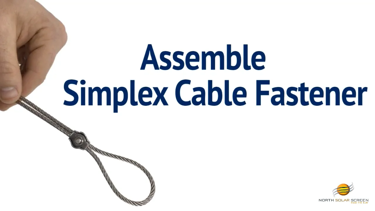Simplex Cable Fastener
