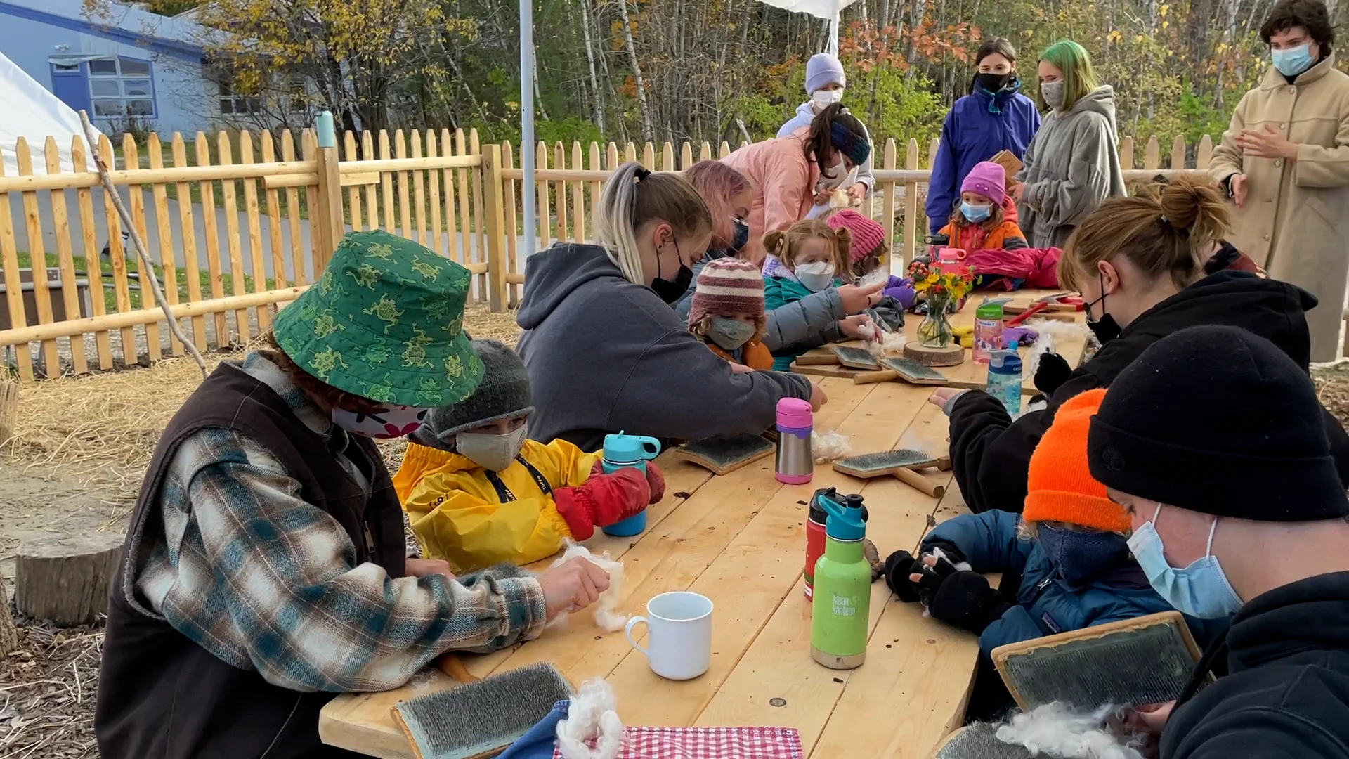 Textiles - High School and Kindergarten Collaborative on Vimeo