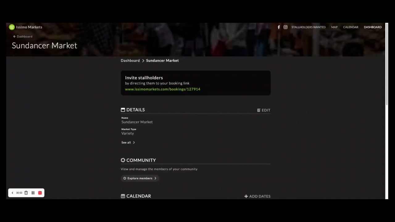 Issimo Markets 3 - Setting up your Market on Vimeo
