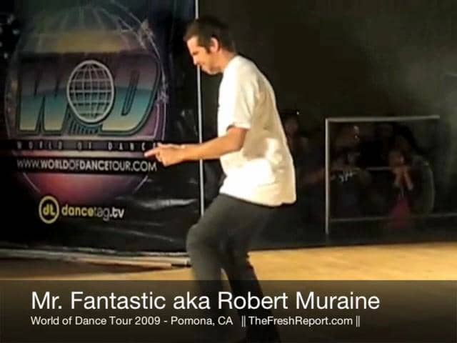 Mr. Fantastic aka Robert Muraine - World of Dance Tour 2009 (Pomona, CA) on Vimeo