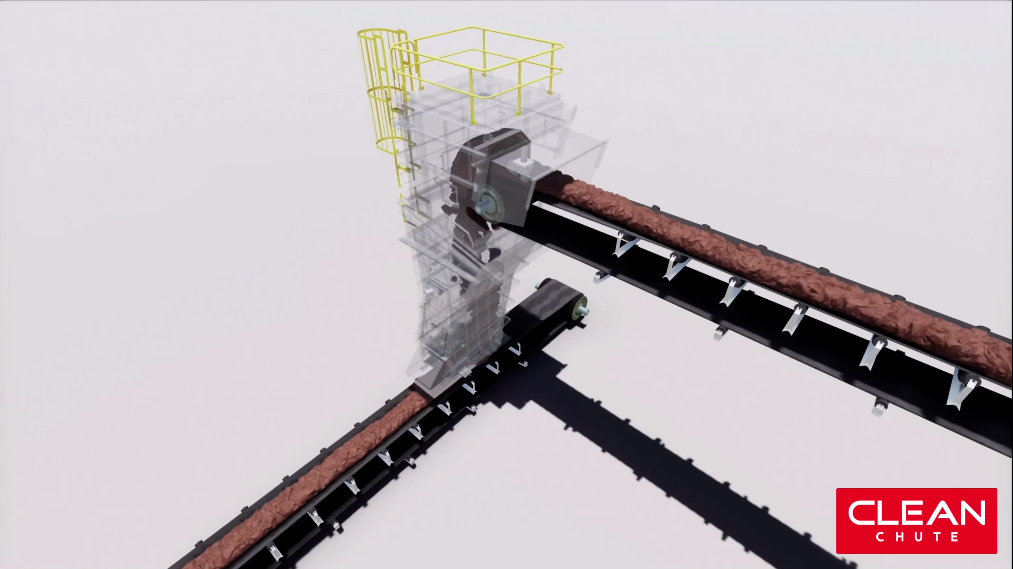 Clean Chute by Clean Plant - Automated hosing to prevent belt drift ...