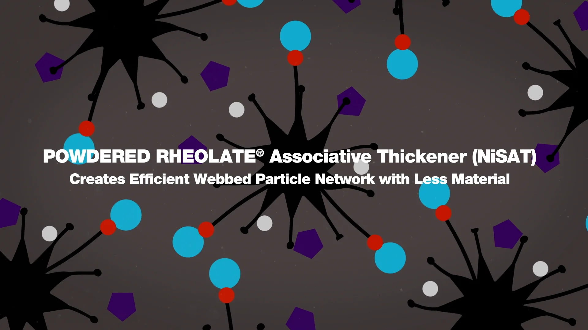 ELEMENTIS Powdered Rheolate on Vimeo