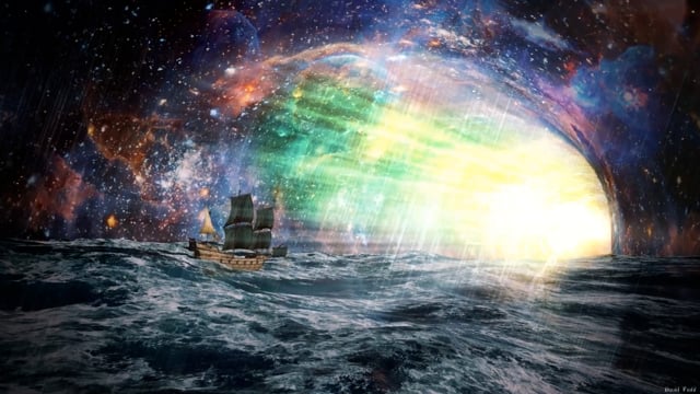 Sea Wormhole Ship - Free video on Pixabay