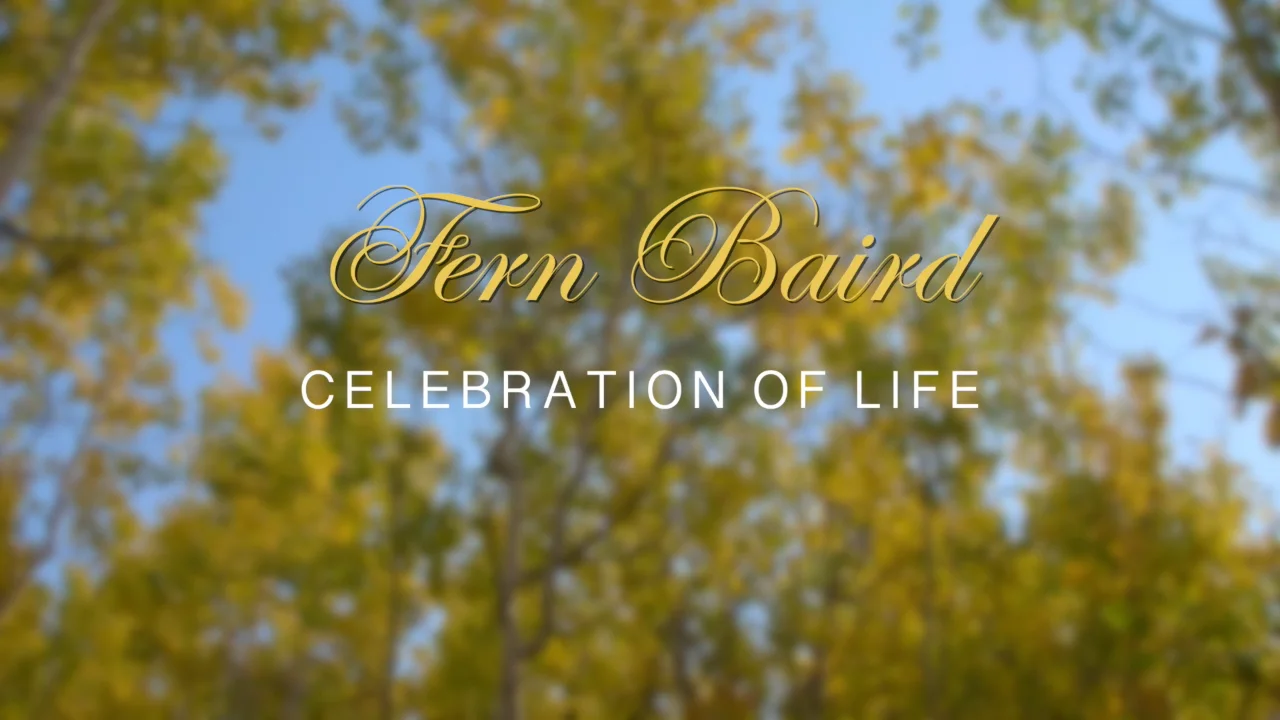 Fern Baird Memorial on Vimeo