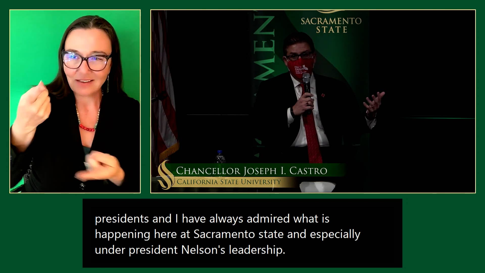 Sac State’s Open Forum with CSU Chancellor Castro, Nov. 3, 2021 on Vimeo