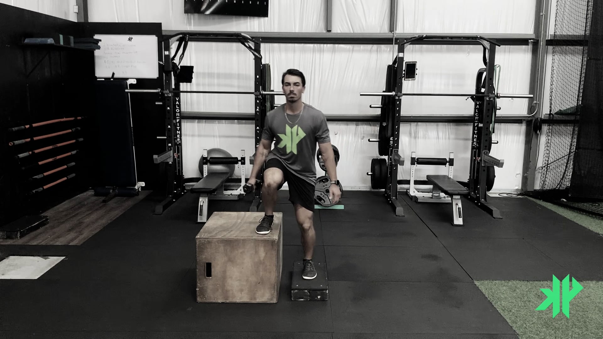 Low Lateral Ipsilateral Step Up on Vimeo