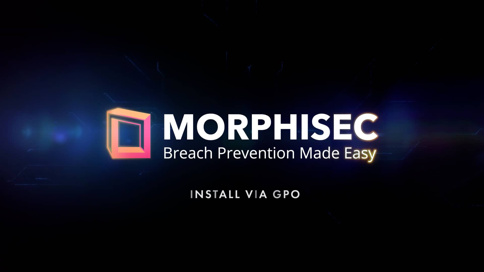 Morphisec Guard Lite Protector Installation with GPO on Vimeo
