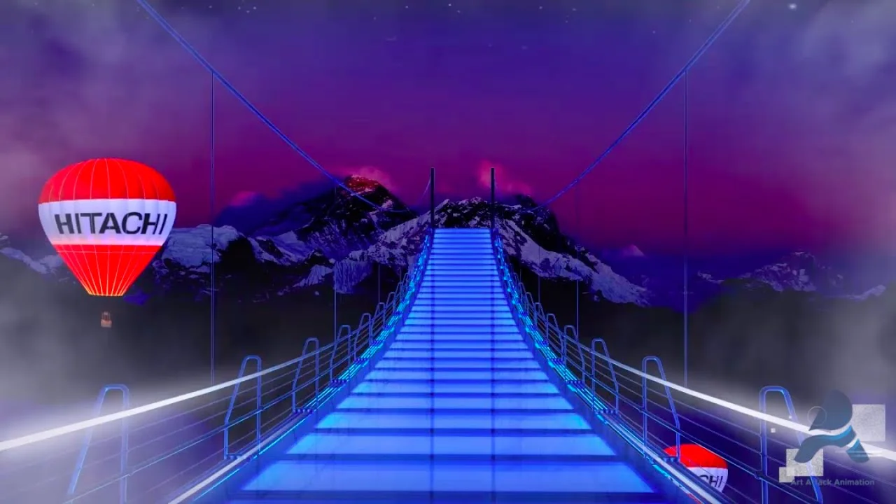 Hitachi International Event in Japan | CGI 3D Walkthrough Animation ...